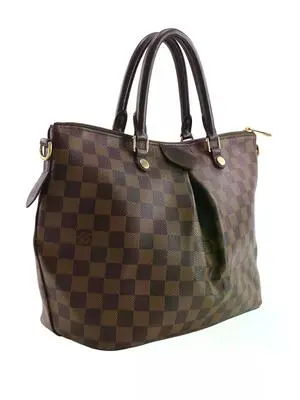 LOUIS VUITTON 2015 Damier Ebene Siena Pm Satchel