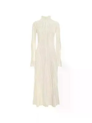 Malo Ribbed-knit Long-sleeve Dress