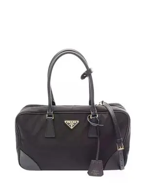Prada 2013-2026 Medium Tessuto Re Edition 1978 Satchel - Black