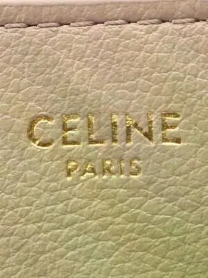 Celine 2020-2026 Medium Supple Grained Calfskin Nino Bag Satchel - Neutrals