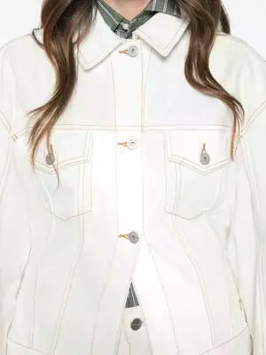 Jacquemus Contrast-stitch Denim Jacket
