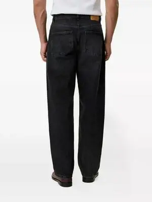 LES DEUX Roi Washed-effect Straight-leg Jeans