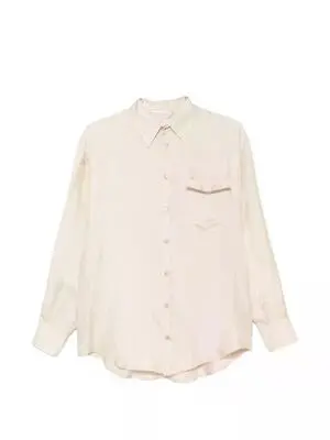 Antonelli Firenze Beaded-trim Pocket Shirt