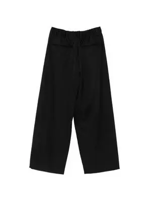 SSSTEIN Pleated Elasticated-waist Trousers