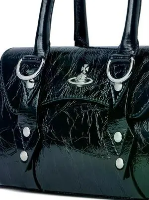 VIVIENNE WESTWOOD Mini Bettina Leather Tote Bag