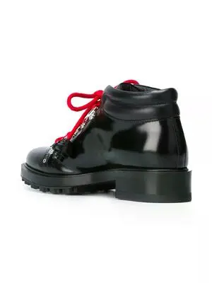 TOD'S Contrast Lace Boots