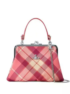 VIVIENNE WESTWOOD Granny Frame Tote Bag - Pink
