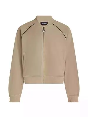 Karl Lagerfeld Logo-embellishment Bomber Jacket