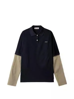 Miu Miu Jersey Polo Shirt