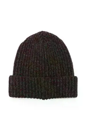 Agnona Ribbed-knit Beanie Hat