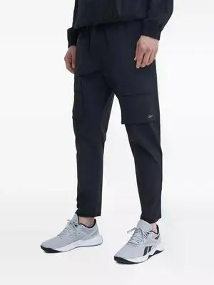 REEBOK Logo-detail Cargo-pocket Trousers