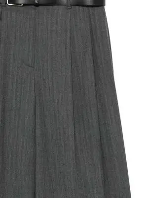 JUUN.J Pleated Wide-leg Trousers