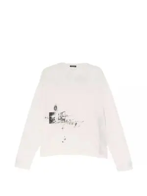 ANN DEMEULEMEESTER Emil T-shirt - Neutrals