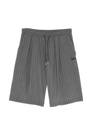 JUUN.J Pinstripe-print Drawstring Shorts