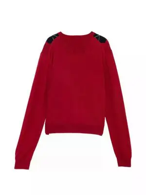 JUUN.J Argyle-pattern Wool Cardigan