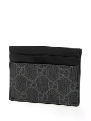 Gucci 2016-2022 Gg Supreme Kingsnake Card Holder