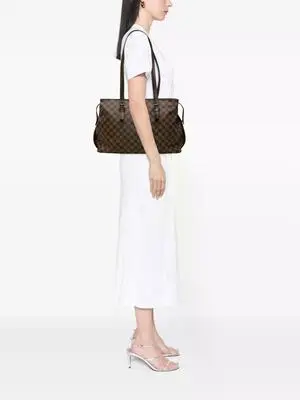 LOUIS VUITTON 2005 Damier Ebene Chelsea Shoulder Bag