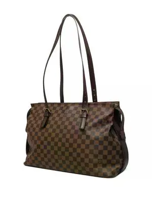 LOUIS VUITTON 2005 Damier Ebene Chelsea Shoulder Bag