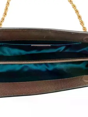 Gucci 2000-2015 Small Gg Supreme Web Ophidia Chain Crossbody Bag