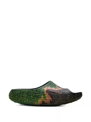Nike Reactx Rejuven8 Grass-print Slides - Grey