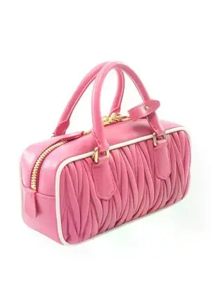 Miu Miu 2010-2026 Matelasse Nappa Satchel