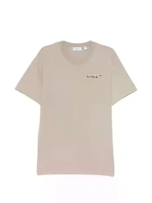 Off-White Crew-neck T-shirt - Neutrals
