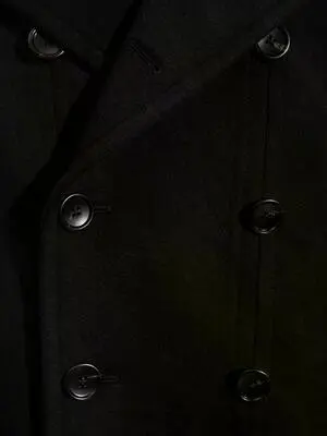 TOM FORD Wool Cashmere Melton Officer Coat