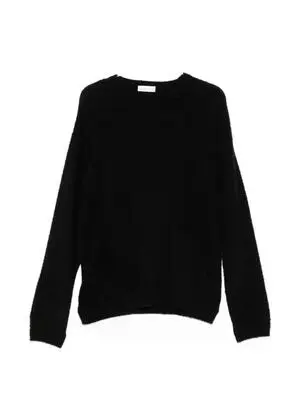 ROBERTO COLLINA Crew-neck Sweater - Black