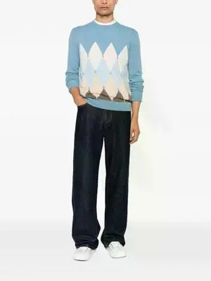 BALLANTYNE Crew-neck Sweater - Blue