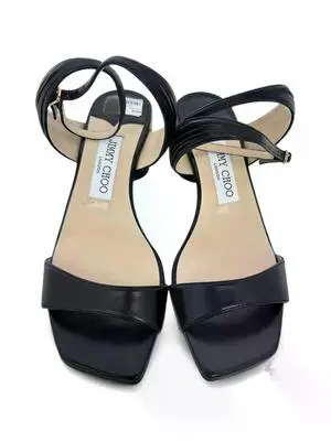 JIMMY CHOO Jago Leather Sandals