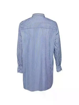 Brunello Cucinelli Monili Striped Cotton Shirt