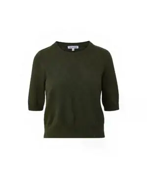 Veronica Beard Shana Short-sleeve Sweater