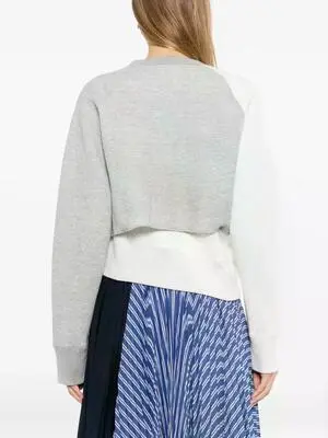 Sacai Panelled Layered Sweater