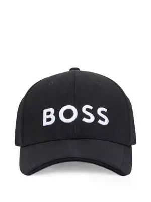 BOSS Logo-embroidered Cap - Black