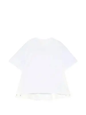 Sacai Textured T-shirts For Women