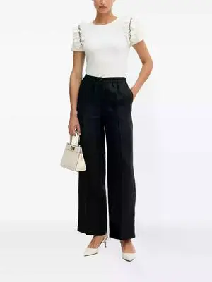 Sisley Elasticated-waistband Palazzo Pants
