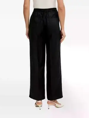 Sisley Elasticated-waistband Palazzo Pants