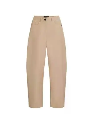 Karl Lagerfeld Ikon Barrel Trousers - Neutrals