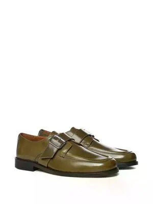 Marni Buckle-fastening Leather Loafers