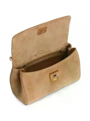 Dolce & Gabbana Mini My Sicily Handbag In Split Leather