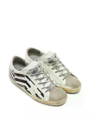 GOLDEN GOOSE Super Star Suede-trim Sneakers