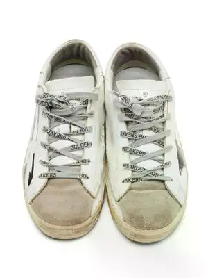 GOLDEN GOOSE Super Star Suede-trim Sneakers
