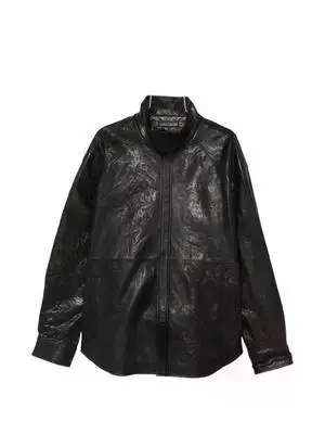 JUUN.J Crinkled Leather Jacket