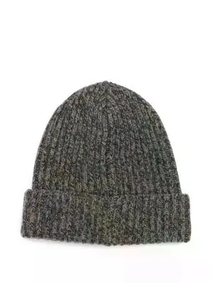 Agnona Ribbed-knit Beanie Hat