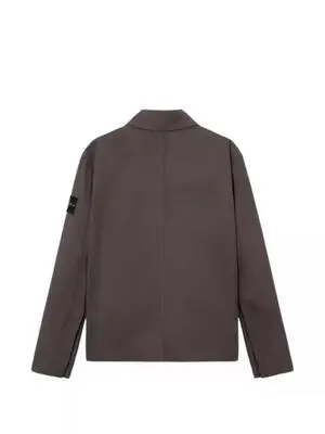 Stone Island Logo-patch Button-up Jacket