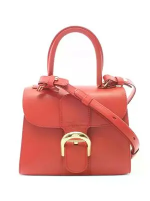 Delvaux Mini Brillant Crossbody Bag - Red