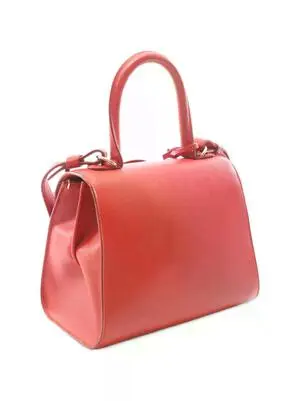 Delvaux Mini Brillant Crossbody Bag - Red