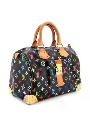 LOUIS VUITTON Speedy Handbag Monogram Multicolor 30 Satchel
