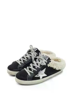 GOLDEN GOOSE Super-star Shearling Sneakers