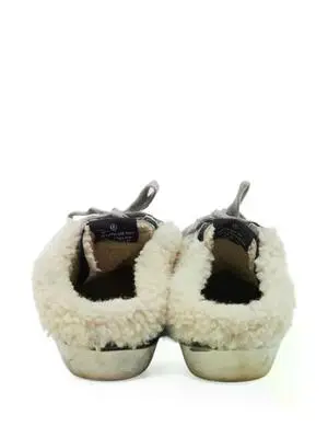 GOLDEN GOOSE Super-star Shearling Sneakers